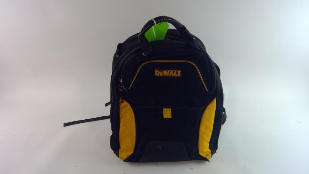 DeWalt Backpack With Tools & More, 5+ Pieces | Property Room