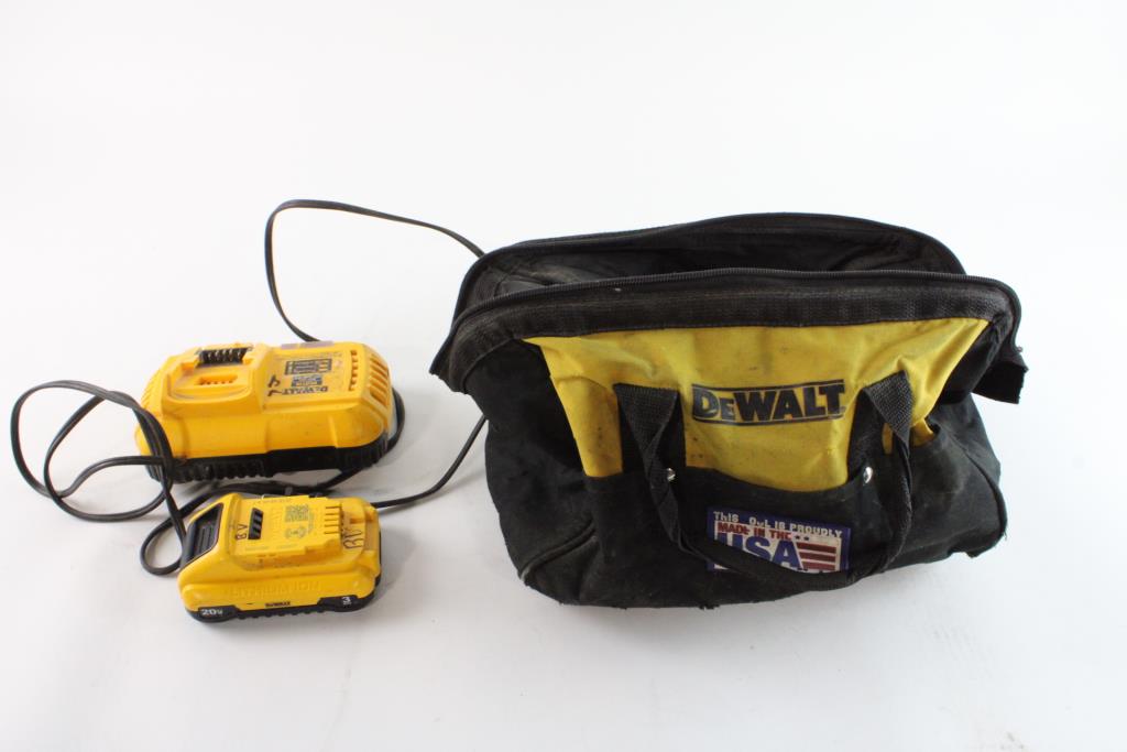 DeWalt Bag With Equipment, 5+ Pieces | Property Room