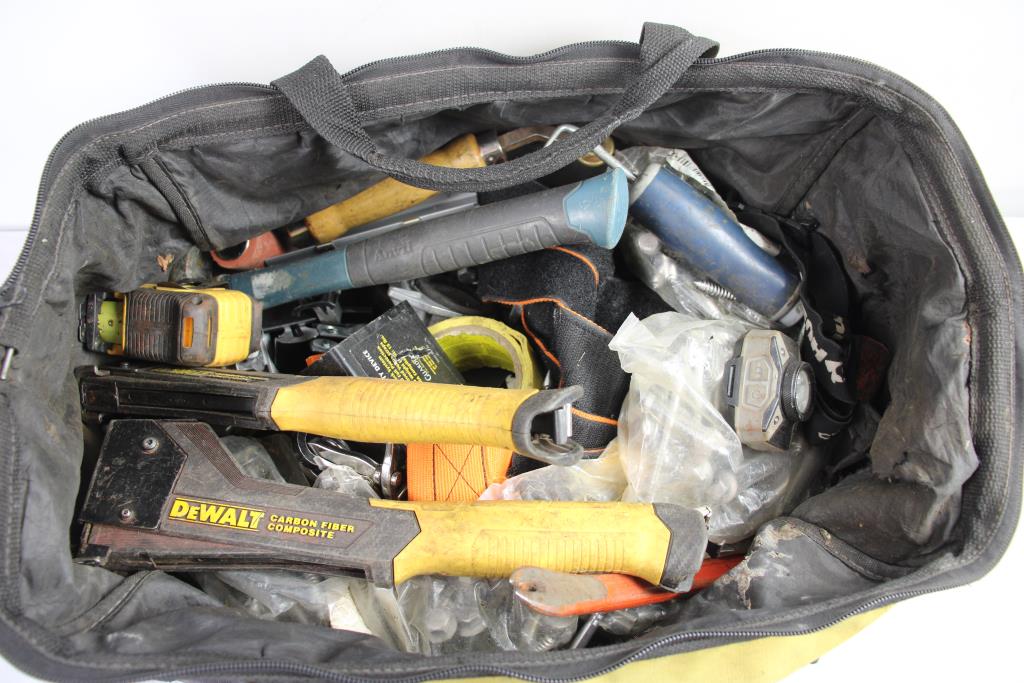 Dewalt Bag With Misc Tools | Property Room