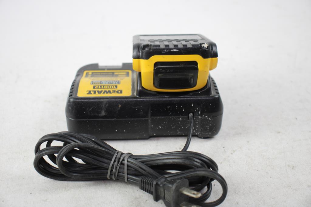 DeWalt Battery Charger, DCB112 | Property Room