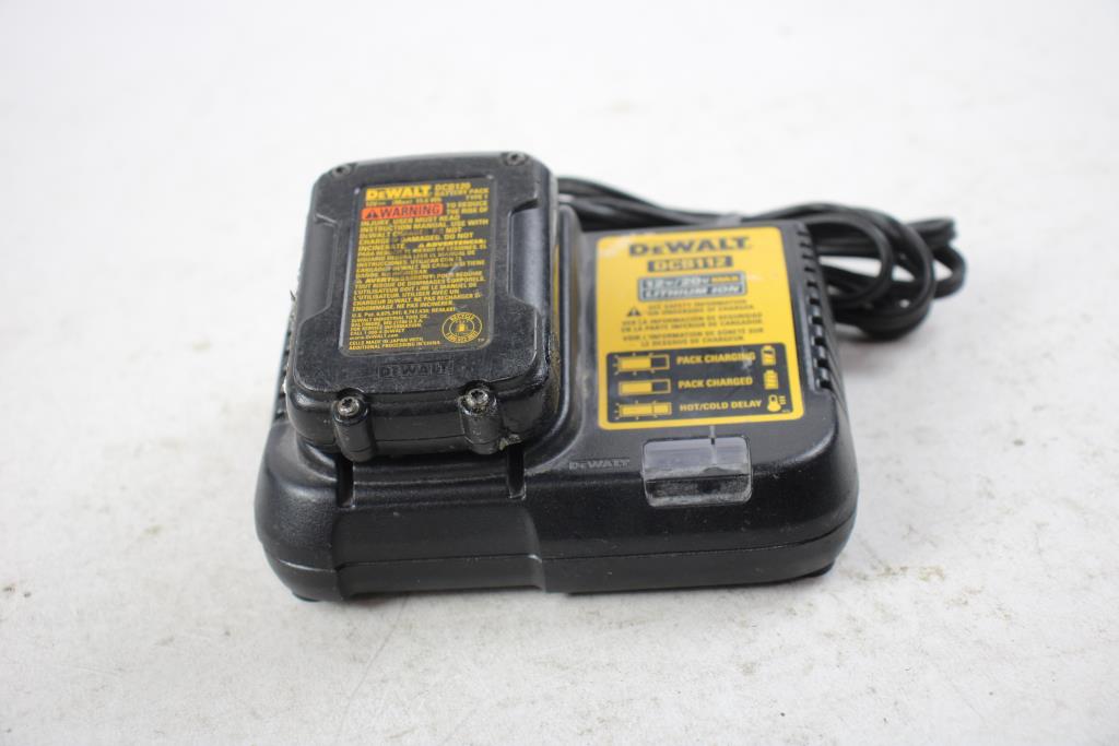 DeWalt Battery Charger, DCB112 | Property Room