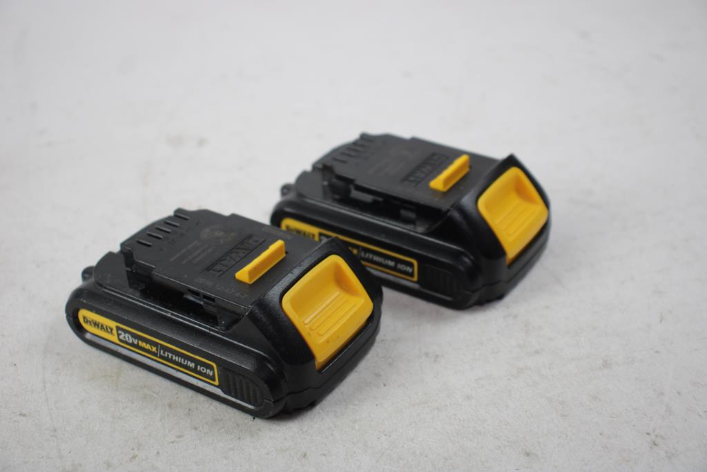 DeWalt Battery Packs, 2 Pieces | Property Room