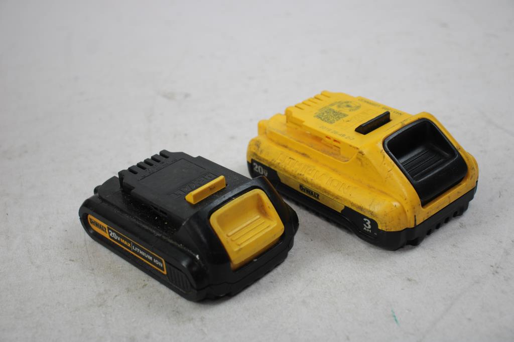 DeWalt Battery Packs, 2 Pieces | Property Room