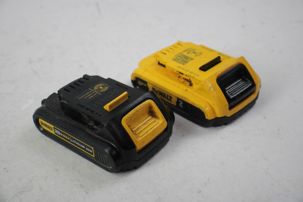 DeWalt Battery Packs, 2 Pieces | Property Room