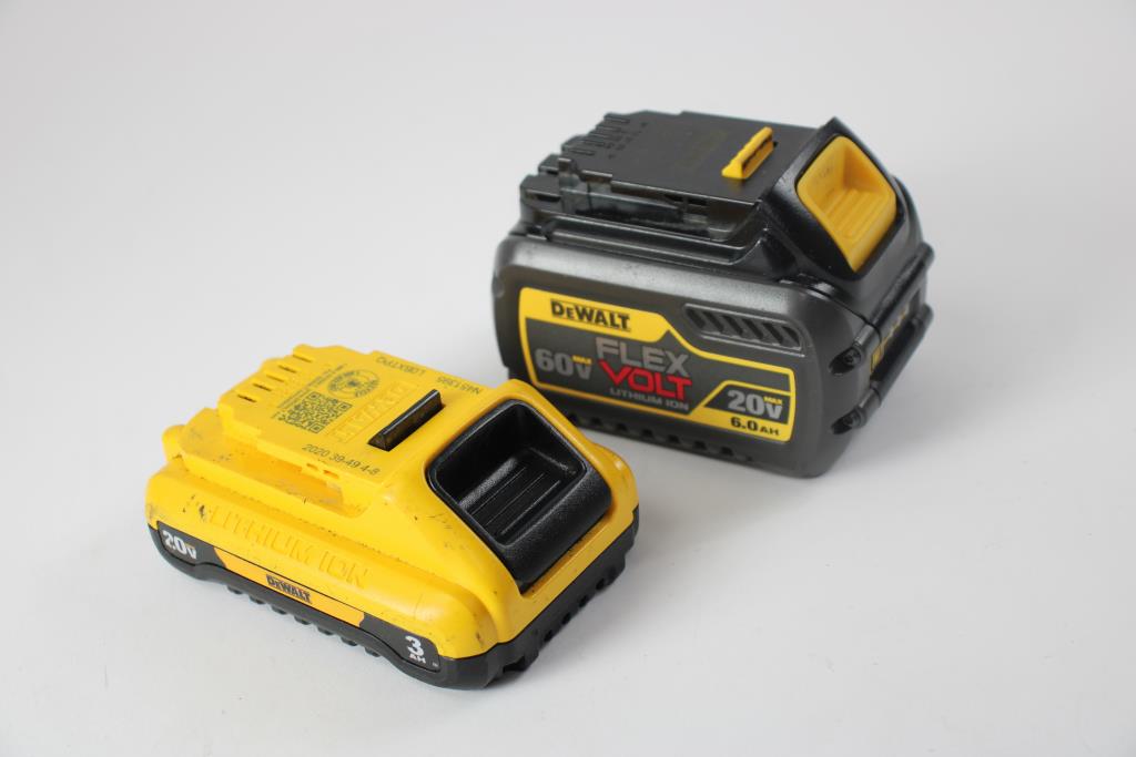 DeWalt Battery Packs, DCB606/DCB230 | Property Room