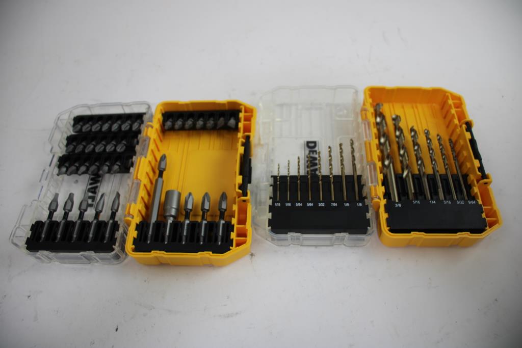 DeWalt Bit Kit Lot, 5 Pieces | Property Room