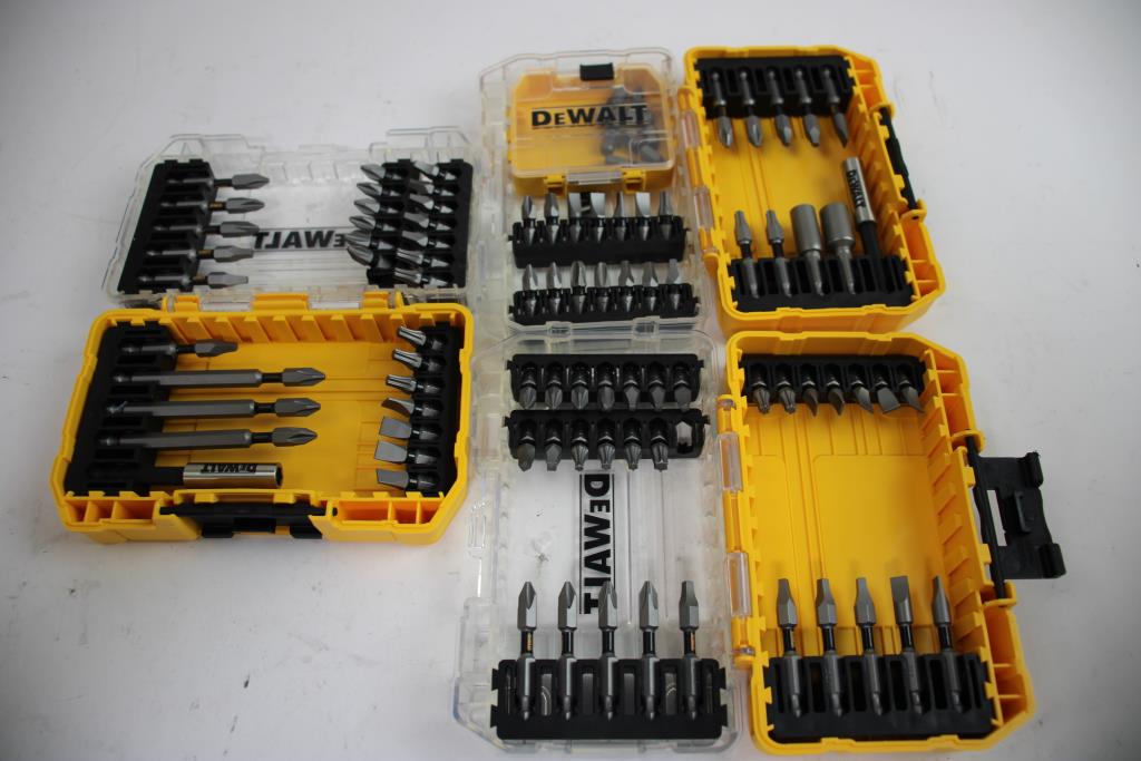 DeWalt Bit Kit Lot, 5 Pieces | Property Room