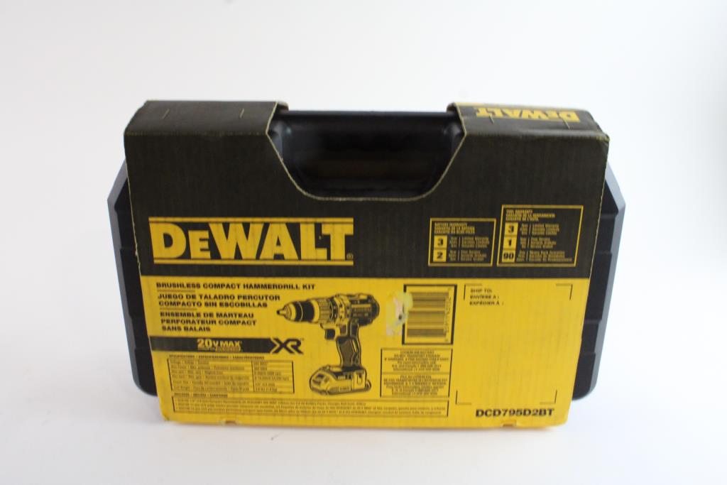 DeWalt Brushless Compact Hammerdrill Kit | Property Room