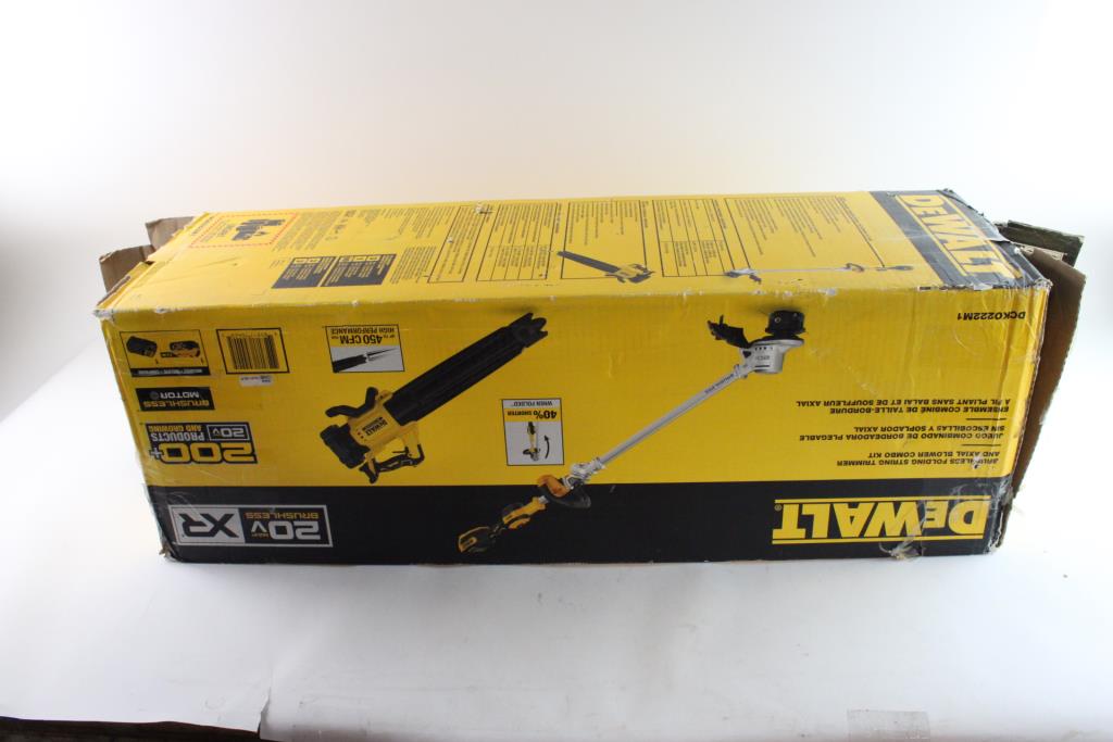 DeWalt Brushless String Trimmer/Blower Kit | Property Room