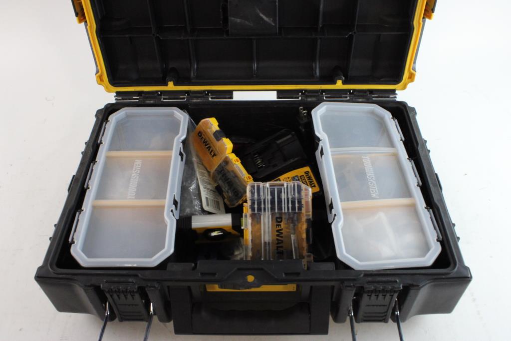 DeWalt Case With Screws, Bits, And More 15+ Pieces | Property Room