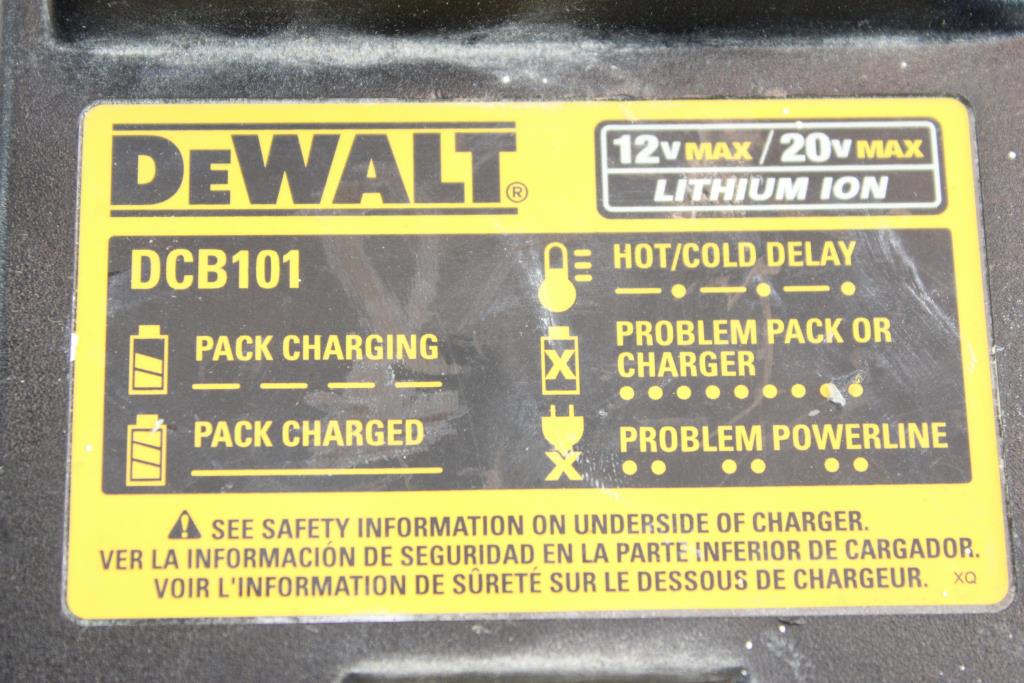 DeWalt Charger DCB101 | Property Room