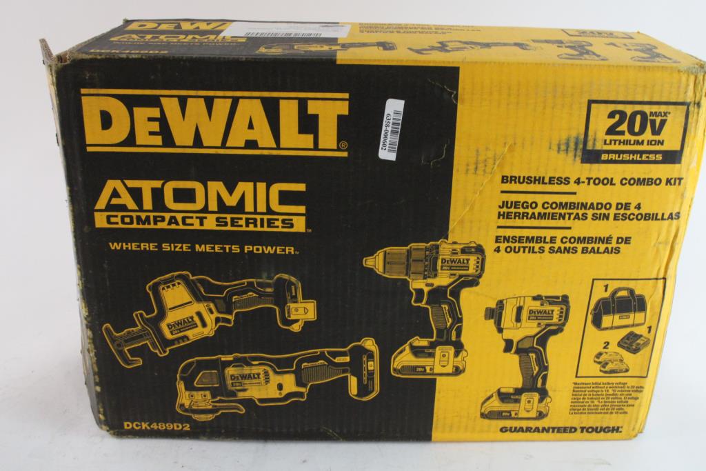 DeWalt Compact 4-Tool Combo Kit | Property Room