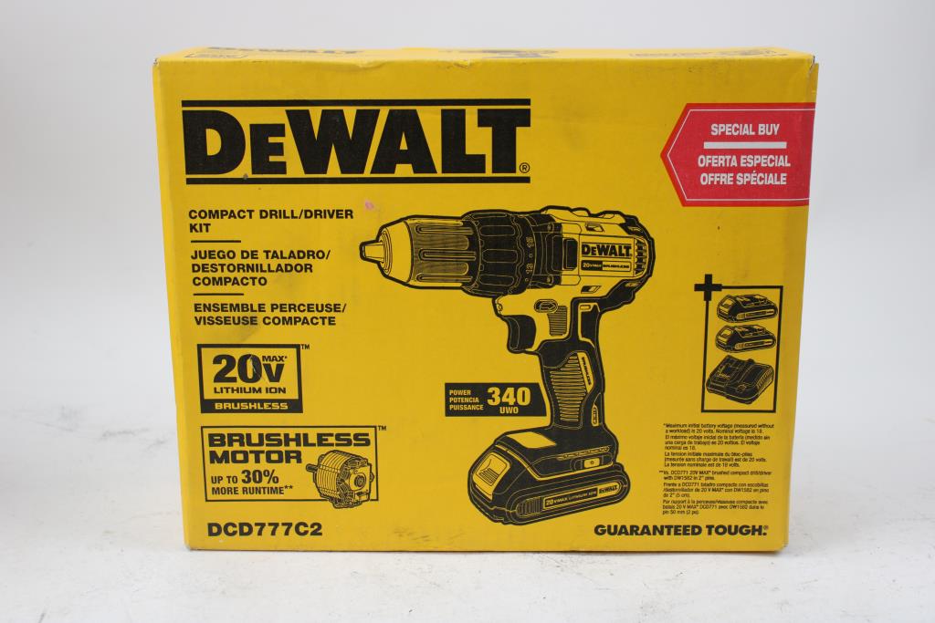 DeWalt Compact Drill/driver Kit | Property Room