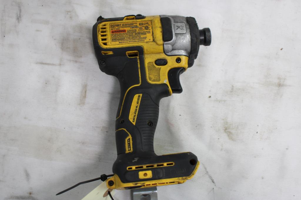 DeWalt Cordless 1/4" Impact Driver, DCF887 | Property Room