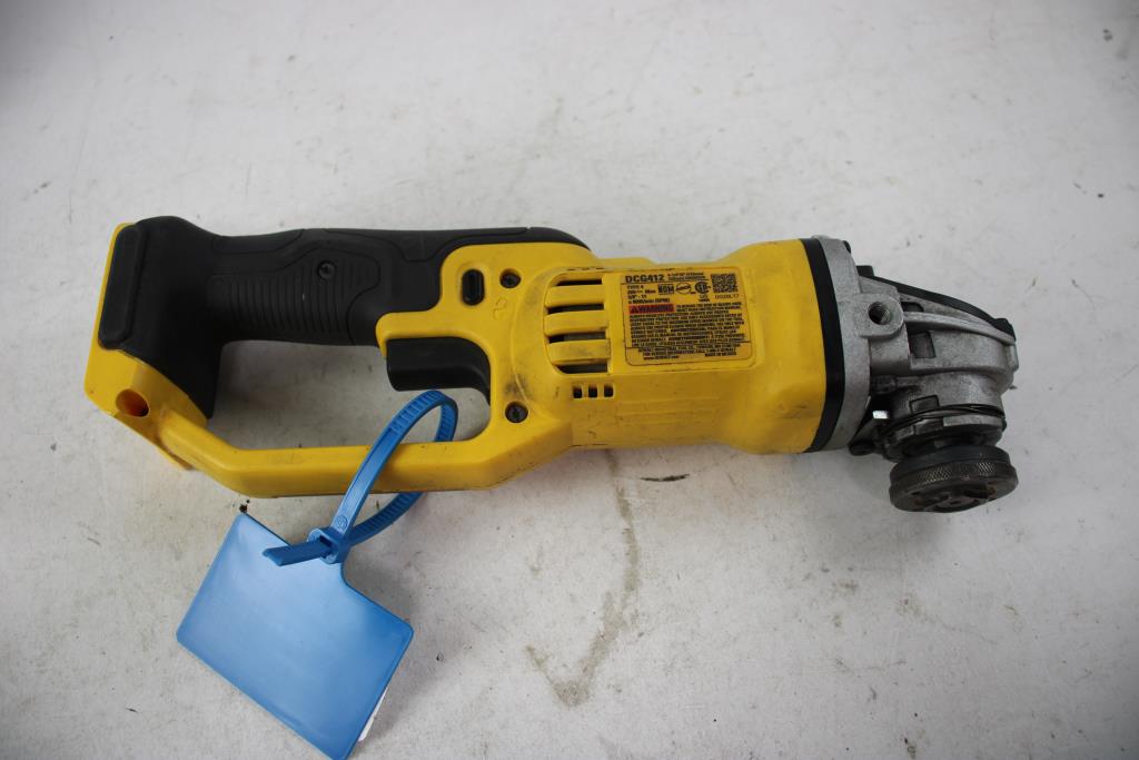 DeWalt Cordless 4 1/2"/5" Grinder, DCG412 | Property Room