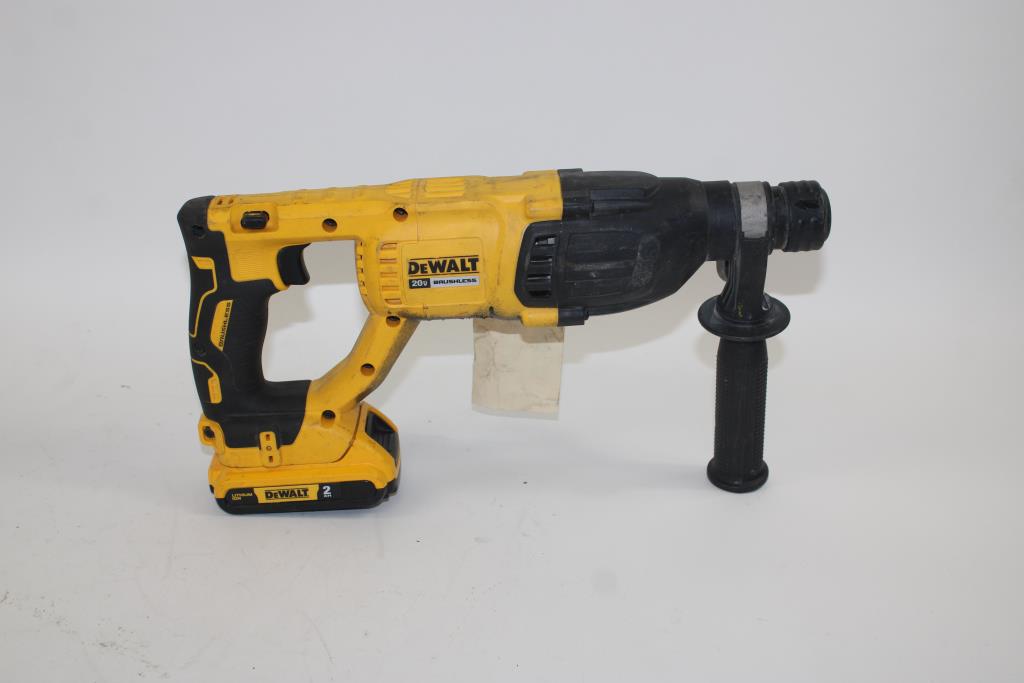 DeWalt Cordless Brushless SDS+ D-Handle Rotary Hammer Drill DCH133 With ...