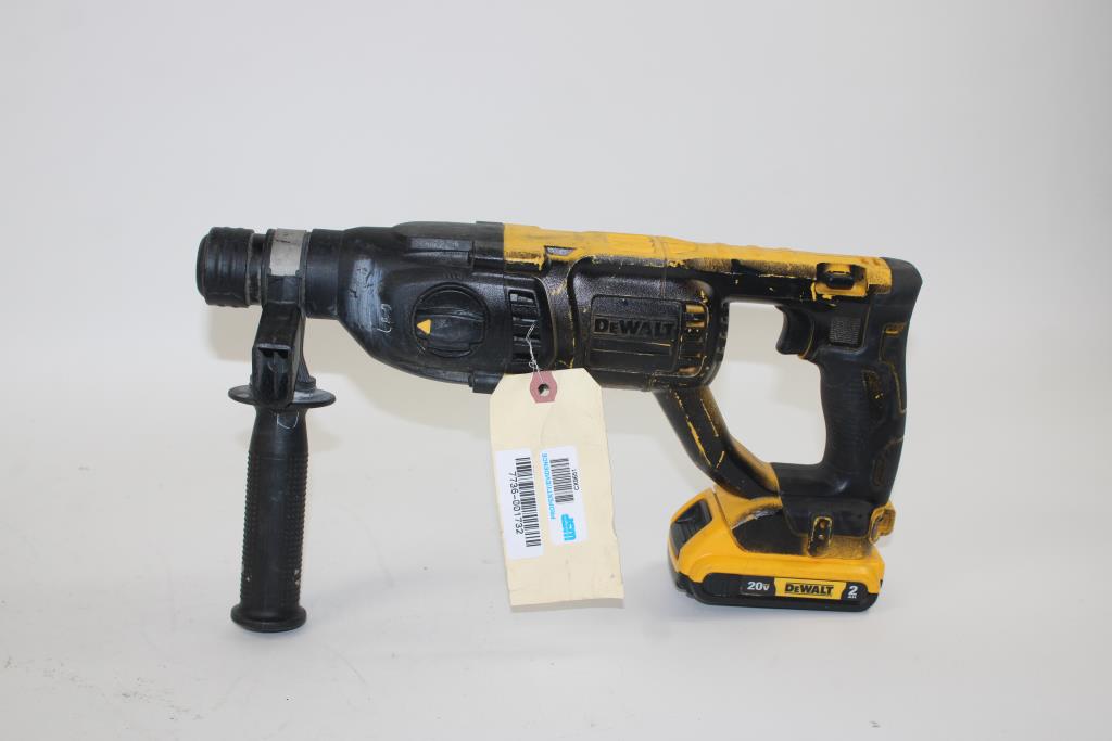 DeWalt Cordless Brushless SDS+ D-Handle Rotary Hammer Drill DCH133 With ...
