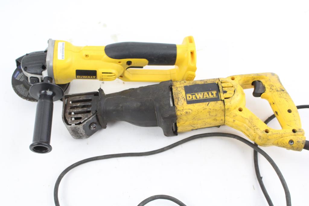 Dewalt Cordless Cut-Off Tool, And Reciprocating Saw, 2 Pieces ...