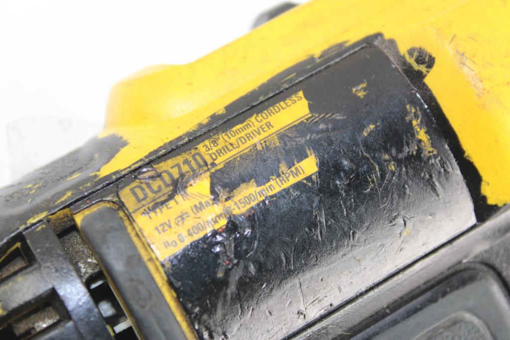DeWalt Cordless Drill/Driver DCD710 Tool Only | Property Room