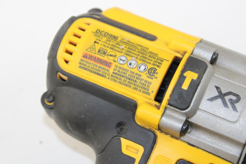DeWalt Cordless Hammer/Drill Driver DCD996 Tool Only | Property Room