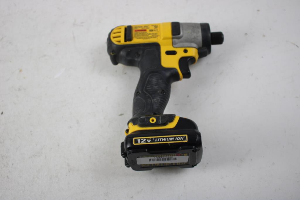 Dewalt Cordless Impact Driver, DCF815 | Property Room
