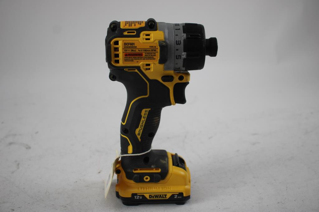 DeWalt Cordless Screwdriver, DCF601 | Property Room