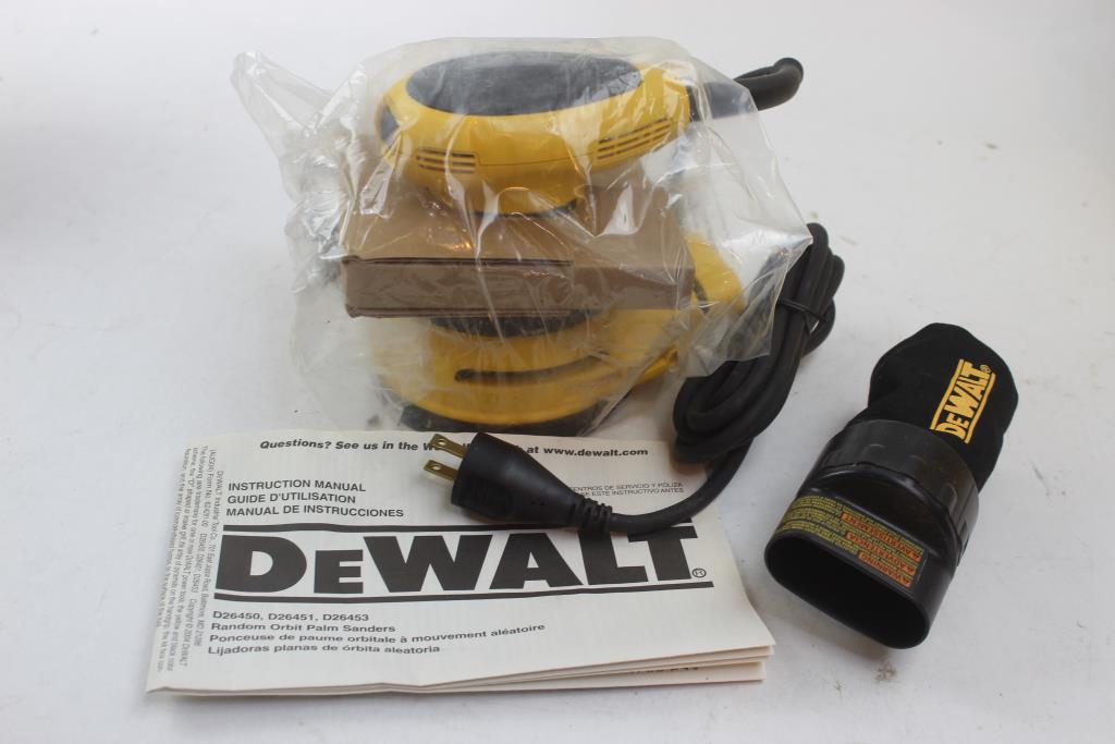 DeWalt D26451 Heavy Duty Random Orbit Palm Sander | Property Room