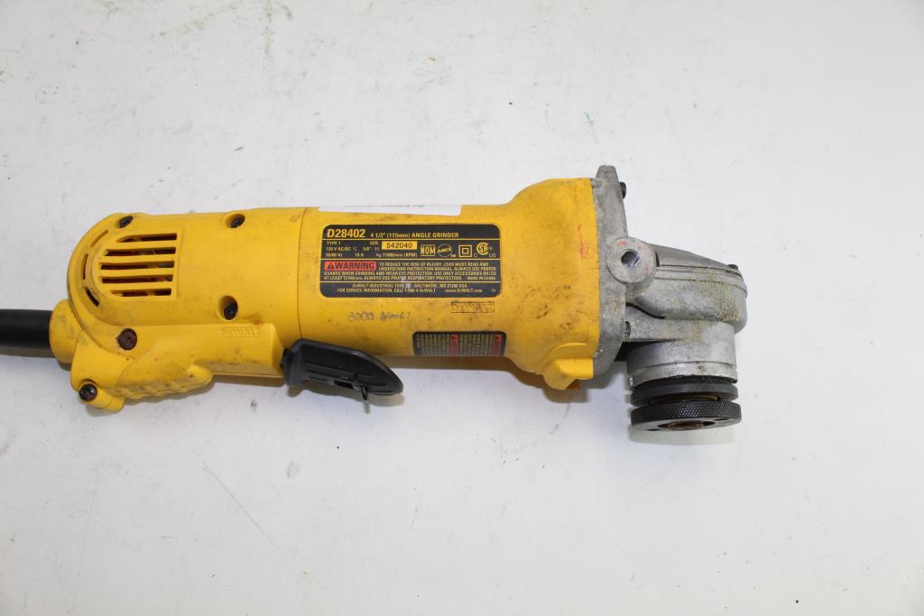 Dewalt D28402 Angle Grinder | Property Room
