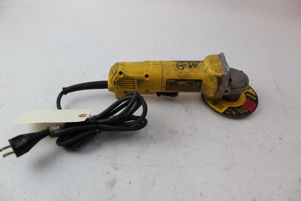 Dewalt D28402 Corded Angle Grinder | Property Room