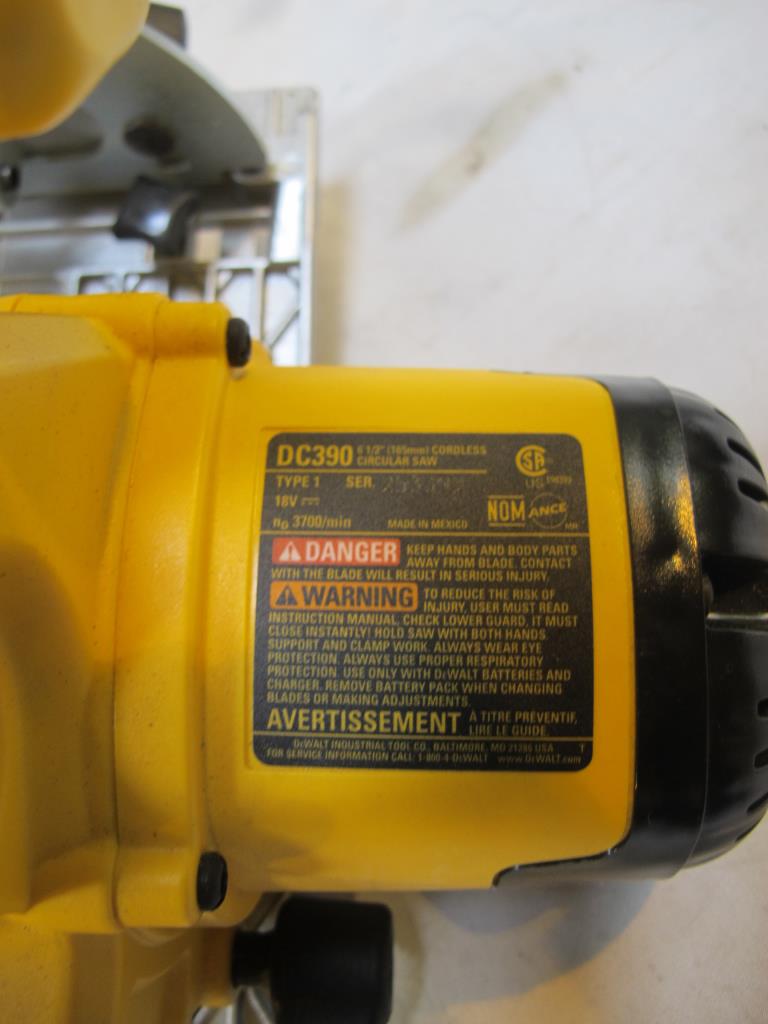 Dewalt Dc390 Circular Saw | Property Room