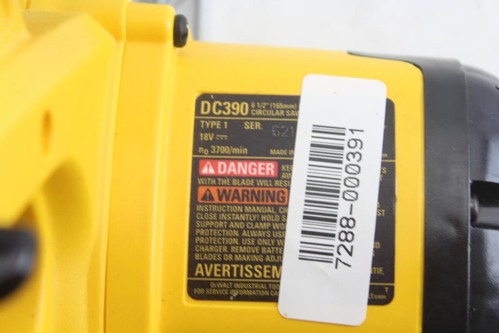 Dewalt Dc390 Cordless Circular Saw | Property Room