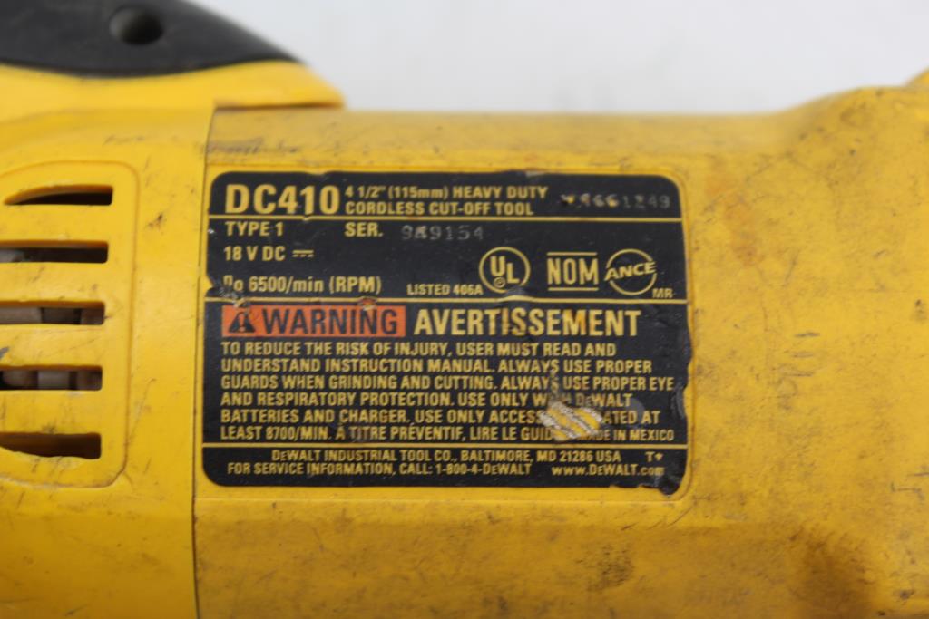 Dewalt DC550 And DC410 Cordless Cut-Out Tools; 2 Pieces | Property Room