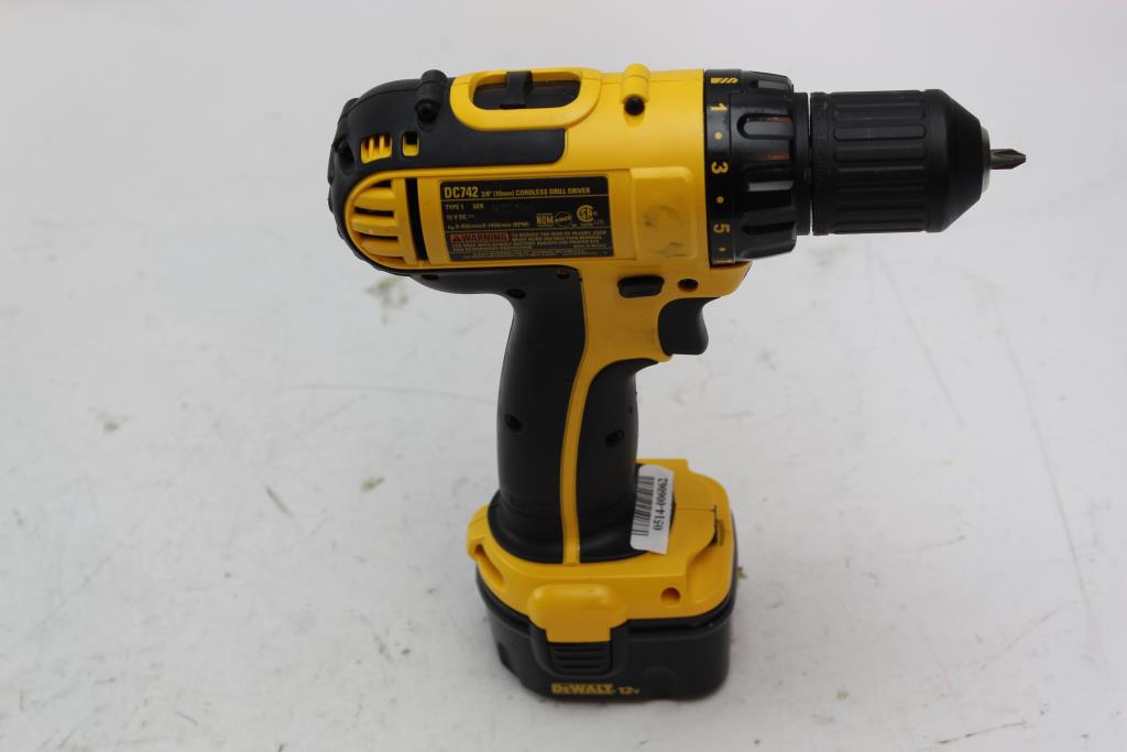 DeWalt Dc742 Cordless Drill Driver | Property Room