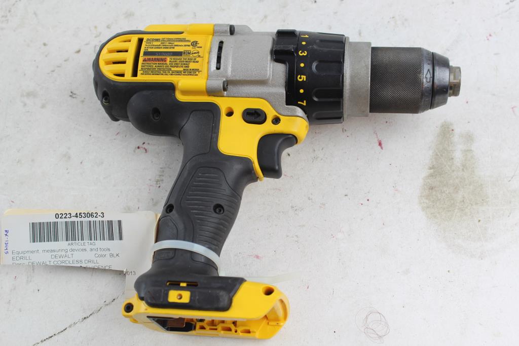 DeWalt Dcd985 Cordless Drill / Driver / Hammerdrill | Property Room