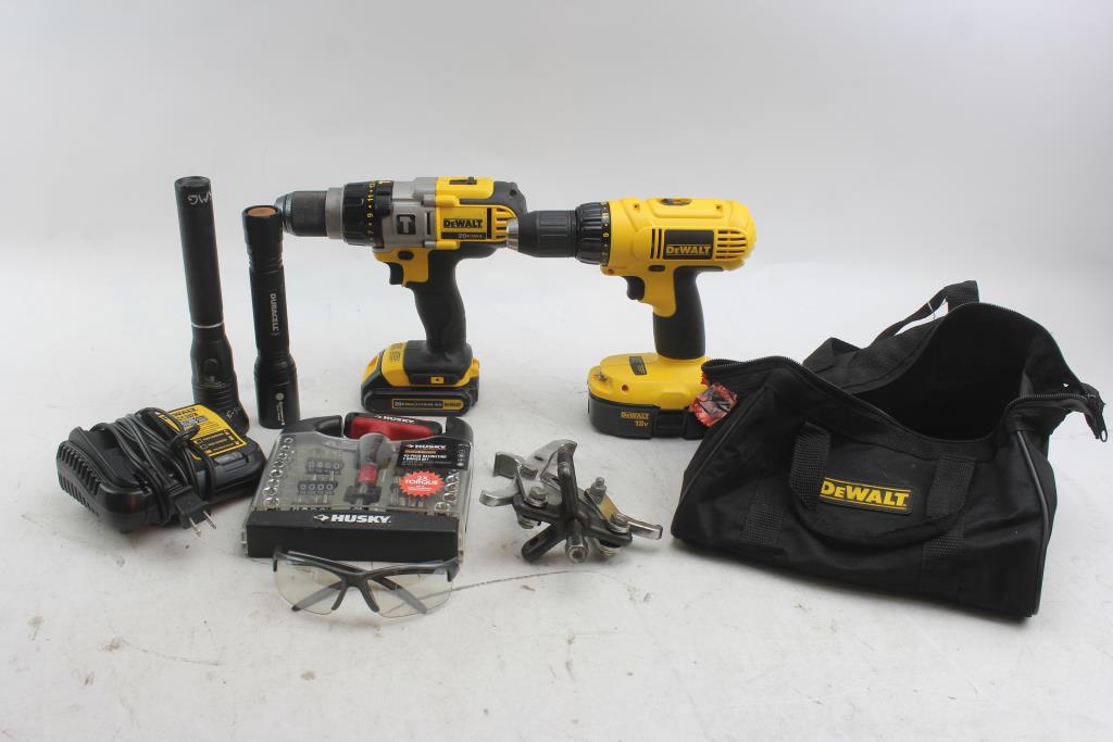 Dewalt DCD985 Cordless Drill/Driver/Hammerdrill, DC970 Drill/Driver ...