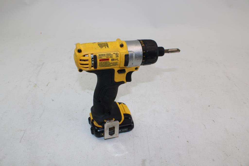 Dewalt Dcf610 Screwdriver | Property Room