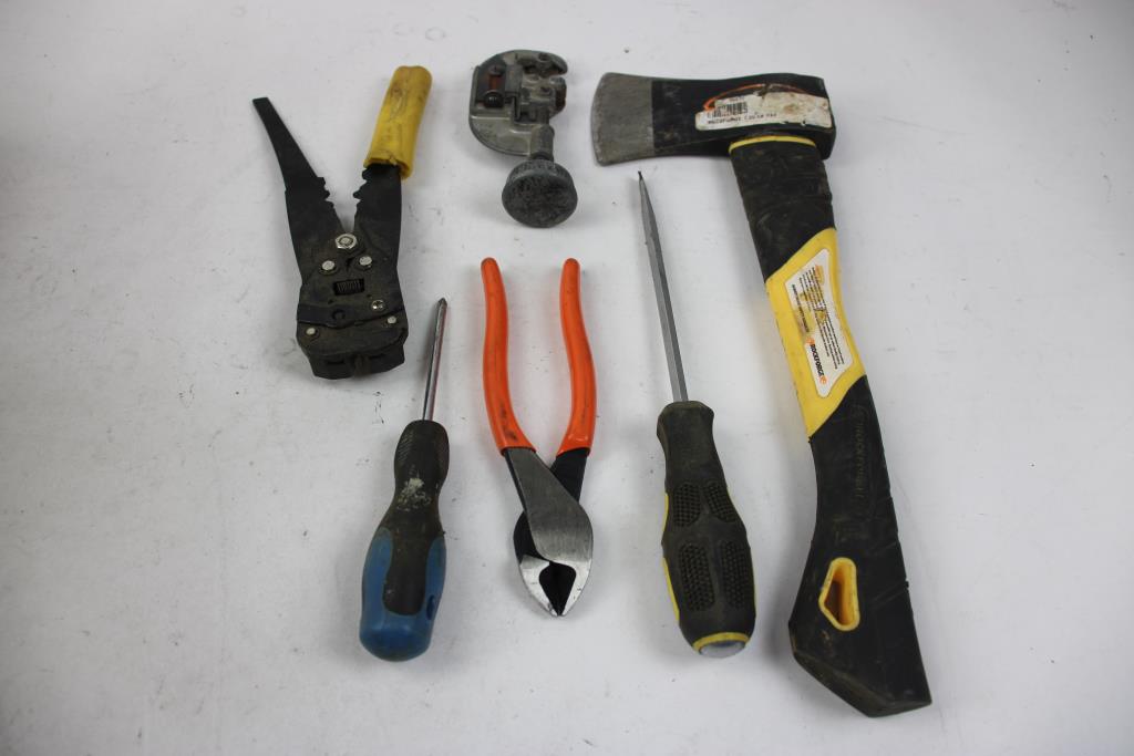 DeWalt DCF885 1/4" Impact Driver, Rockforge Axe, Bosch Drill Bit Set ...