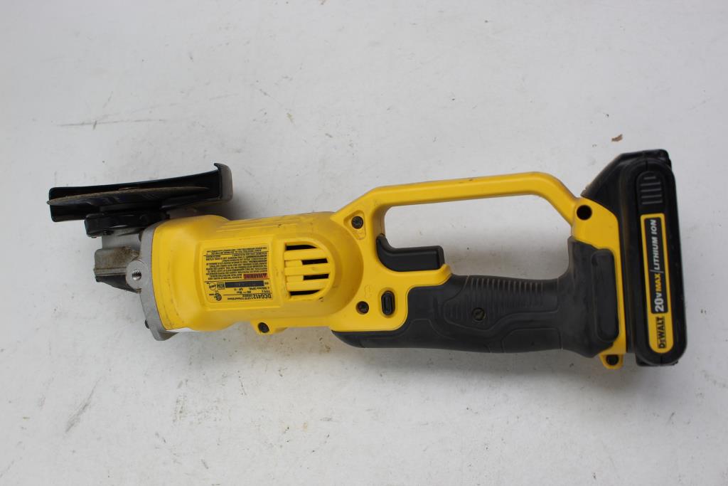 DeWalt DCG412 Cordless Angle Grinder | Property Room