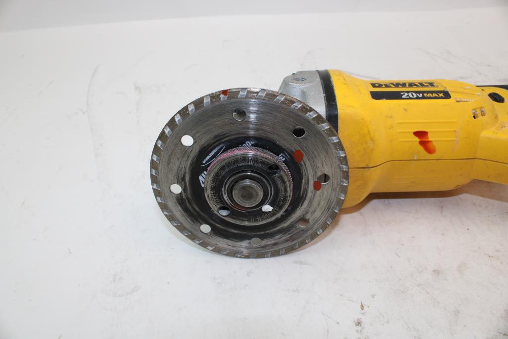 DeWalt DCG412 Cordless Angle Grinder (Tool Only) | Property Room