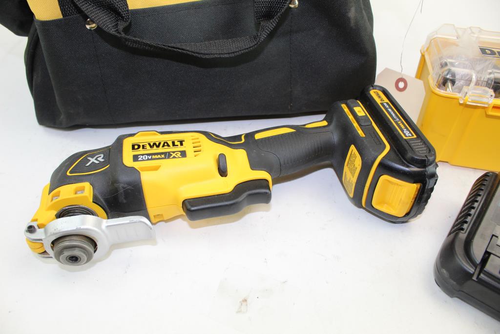 Dewalt DCS355 Oscillating Multi Tool In Dewalt Tool Bag | Property Room