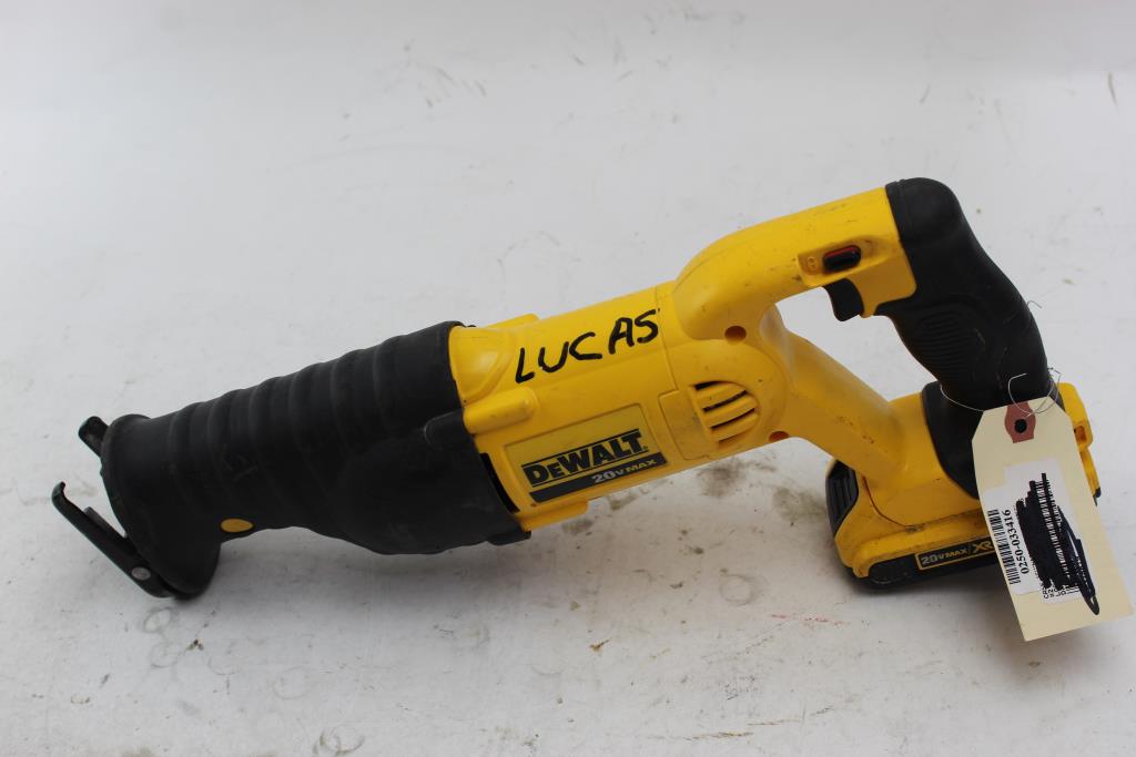 DeWalt Dcs380 Cordless Reciprocating Saw | Property Room