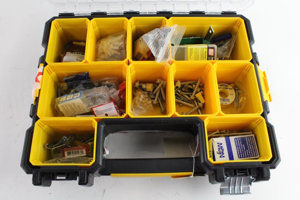 DeWalt Deep Pro Organizer With Screws And More | Property Room