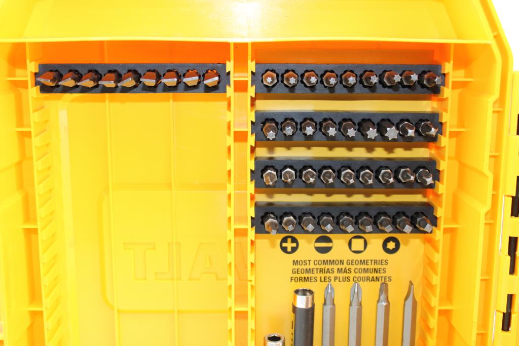 Dewalt Drill Bit Set In Case | Property Room