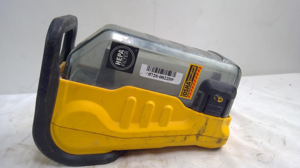 DeWalt Dust Box Evacuator, DWH079D | Property Room