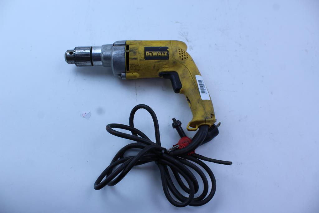 Dewalt Dw235g Vsr Corded Drill | Property Room