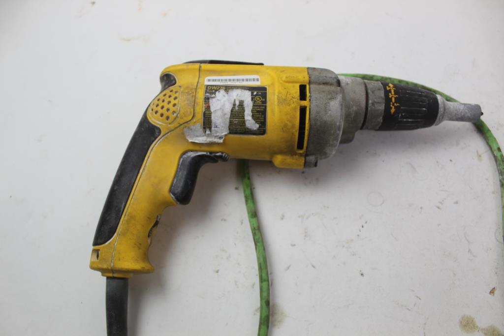 Dewalt Dw276 Vsr Deck/drywall Screwdriver | Property Room