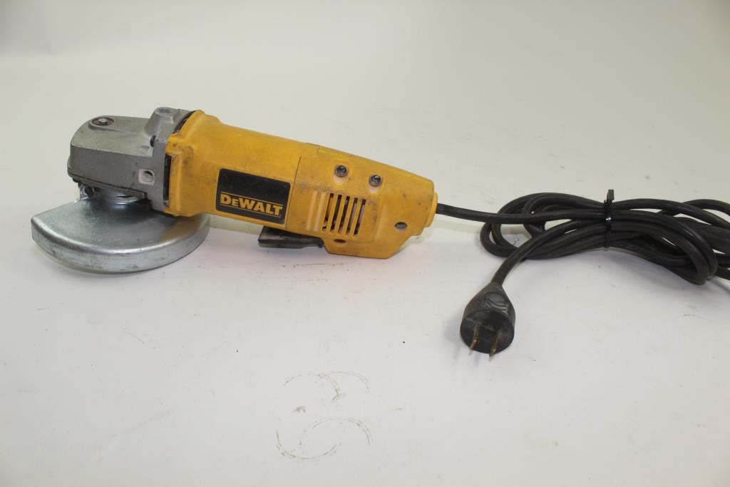 DeWalt DW402 Corded Angle Grinder | Property Room