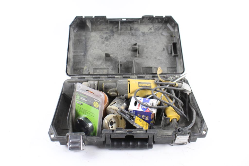 Dewalt DW505 VSR Hammer Drill With Case | Property Room