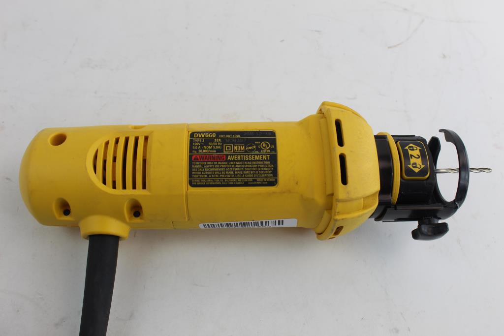 DeWalt DW660 Cut Out Tool | Property Room