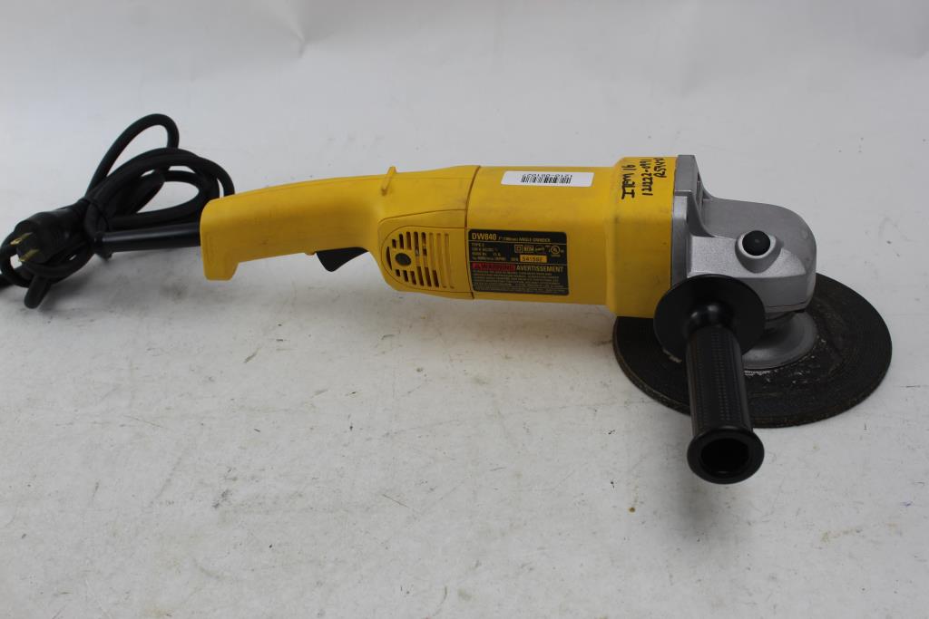 DeWalt DW840 Angle Grinder | Property Room